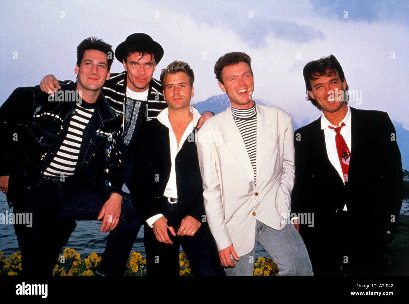 SPANDAU BALLET UK pop group Stock Photo - Alamy