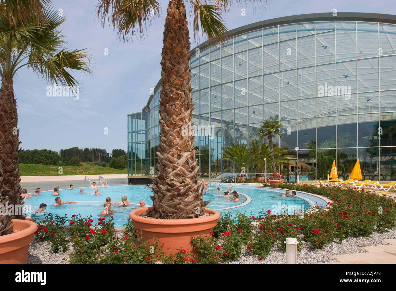 thermae Bad Woerishofen health resort Bad Wörishofen Germany Stock ...