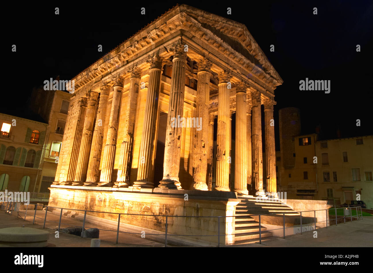 The Temple d'Auguste et de Livie - The temple of Augustus and Livia ...