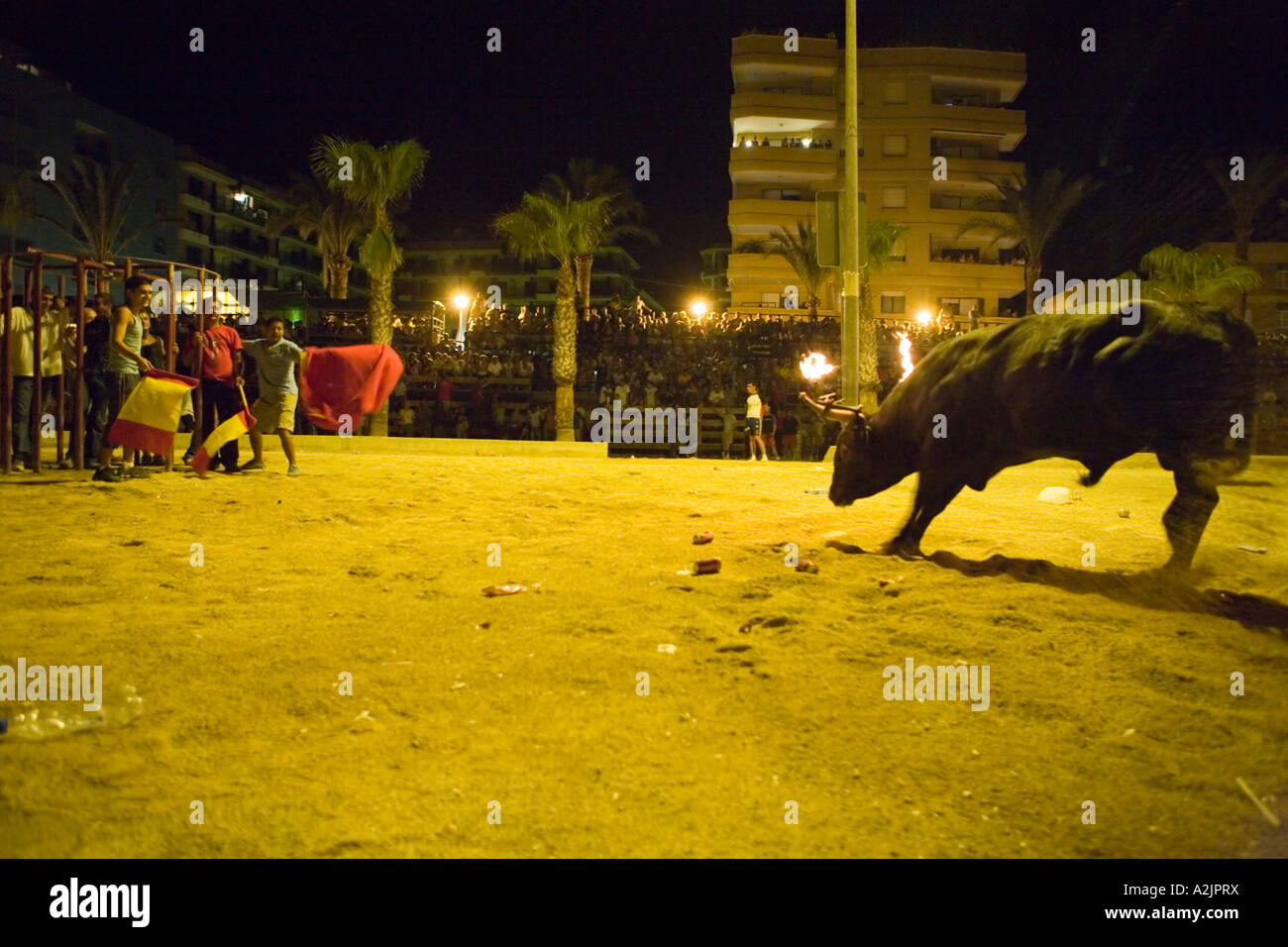 Crowd Spain Animal Cruelty High Resolution Stock Photography and Images ...