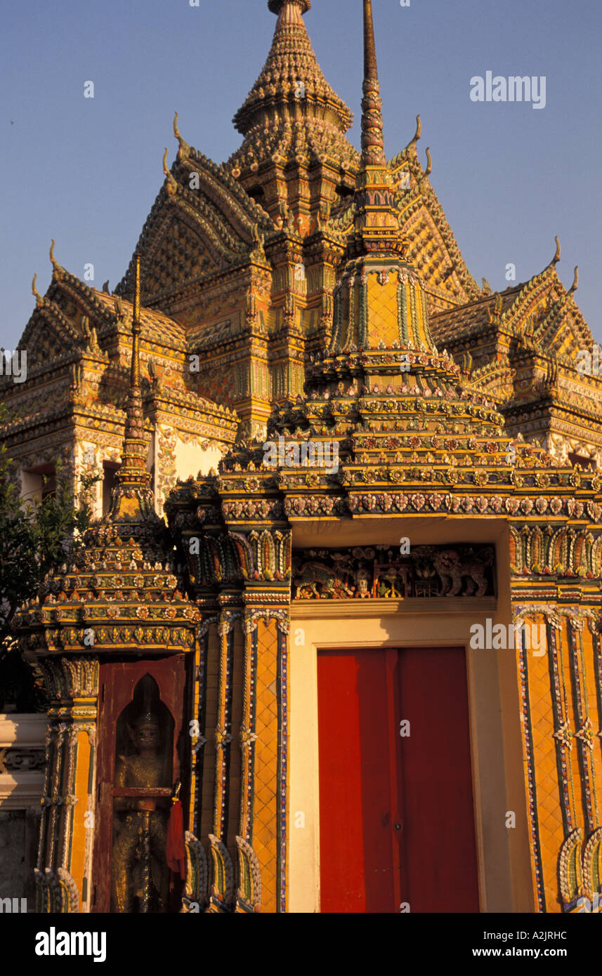 Asia, Thailand, Bangkok, Wat Po, city's oldest and largest Buddhist ...