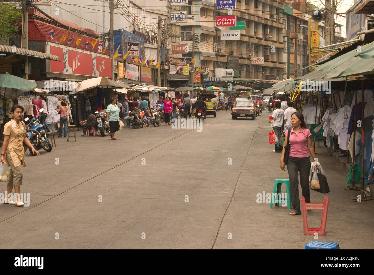 Asia, Thailand, Bangkok, Street scene Stock Photo - Alamy