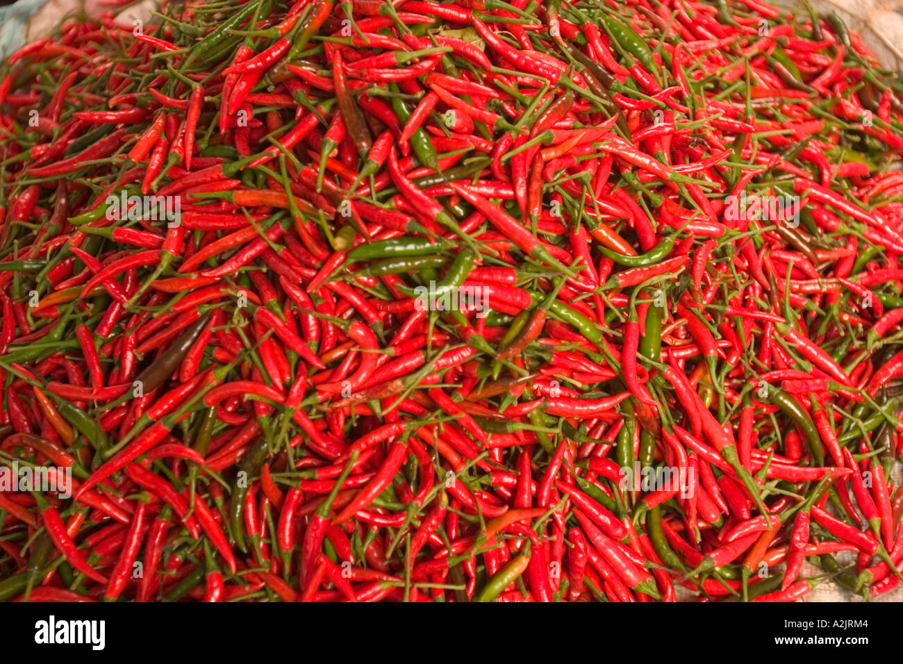 Asia, Thailand, Bangkok, chili peppers stand Stock Photo - Alamy