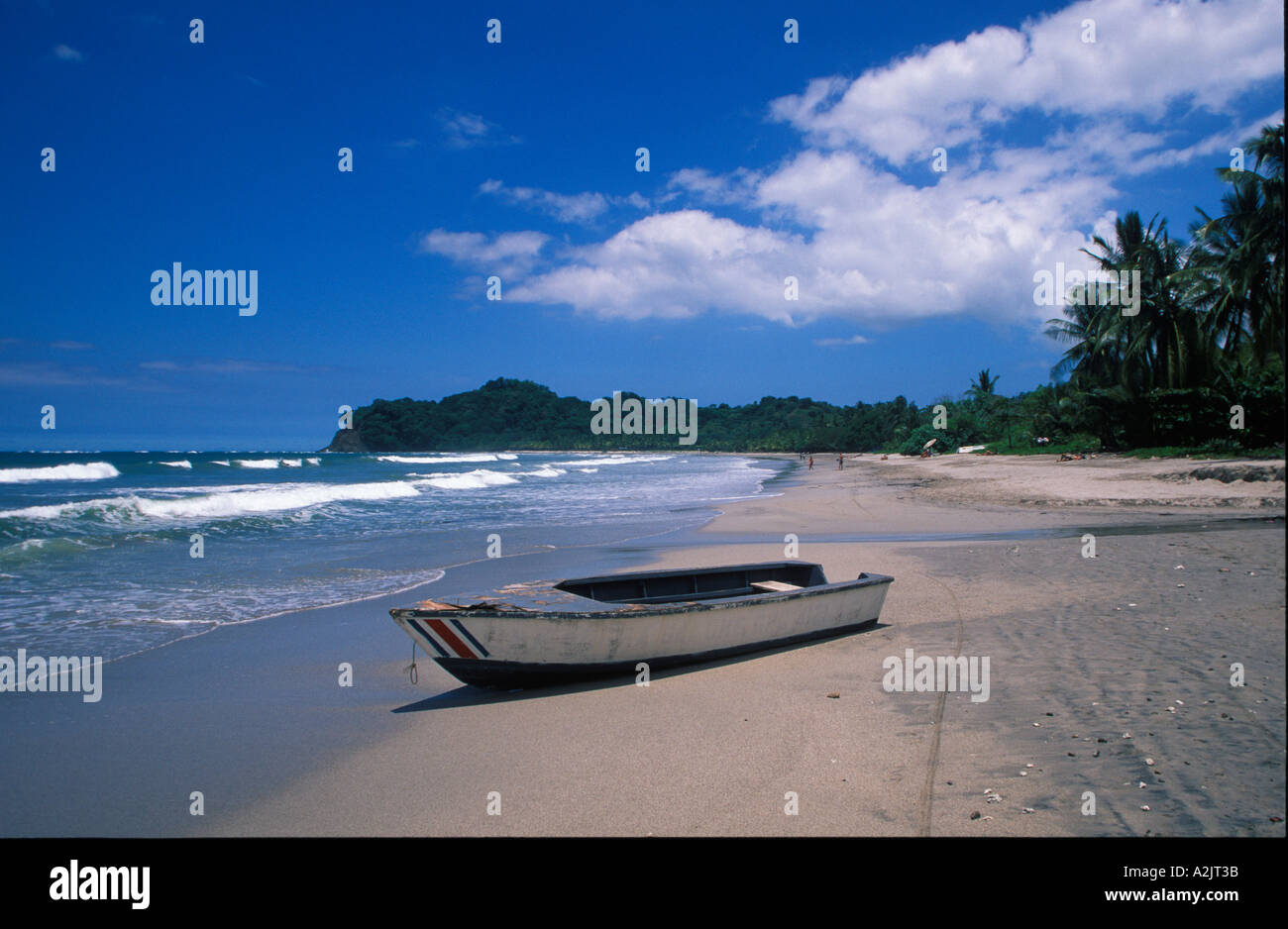 Playa Samara Nicoya Costa Rica Stock Photo - Alamy