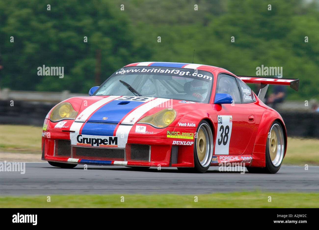 Porsche Race Car Stock Photo - Alamy