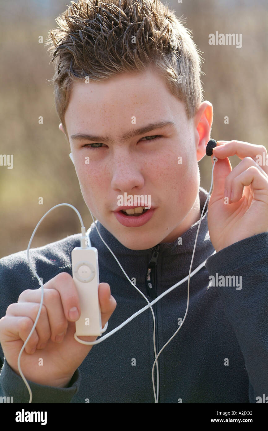 mp3 player apple ipod shuffle Stock Photo - Alamy