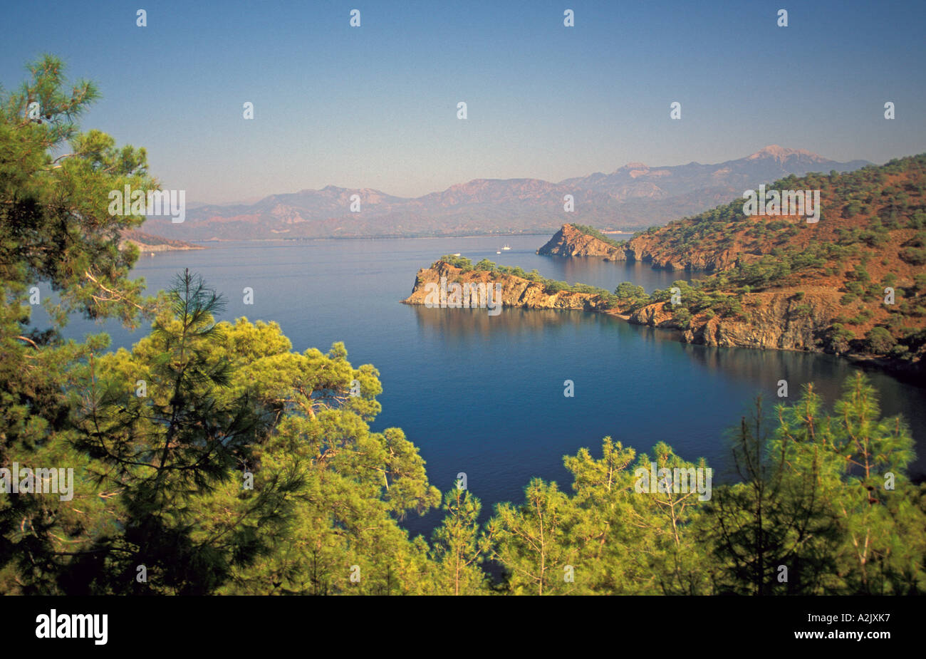 Europe, Turkey, Turquiose Coast, Fethiye. Fethiye Bay Stock Photo - Alamy