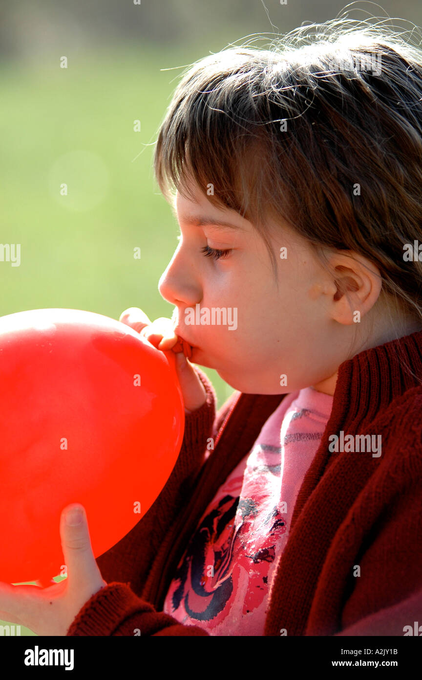 child with balloon Stock Photo - Alamy