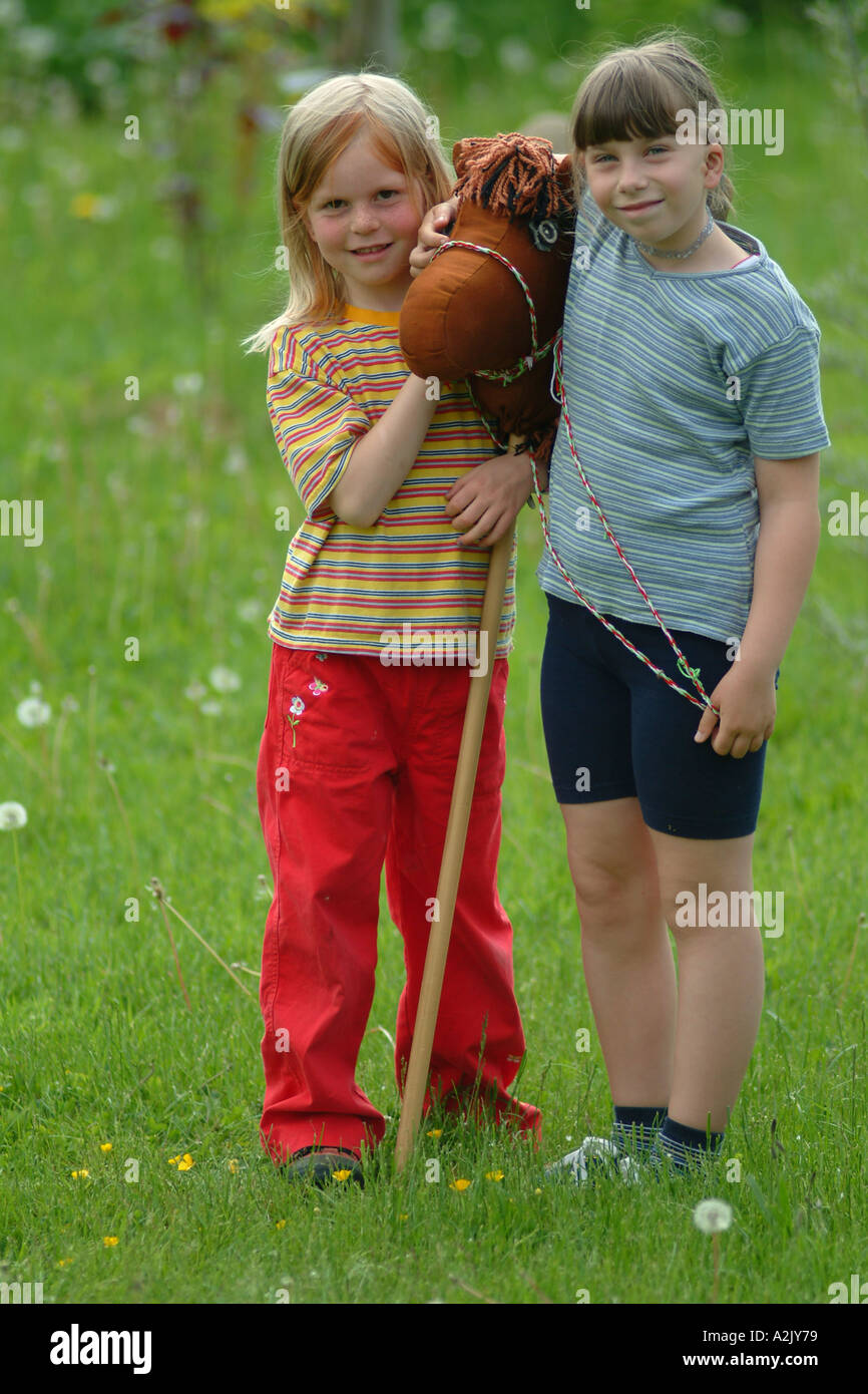 Children kids horse riding hi-res stock photography and images - Alamy