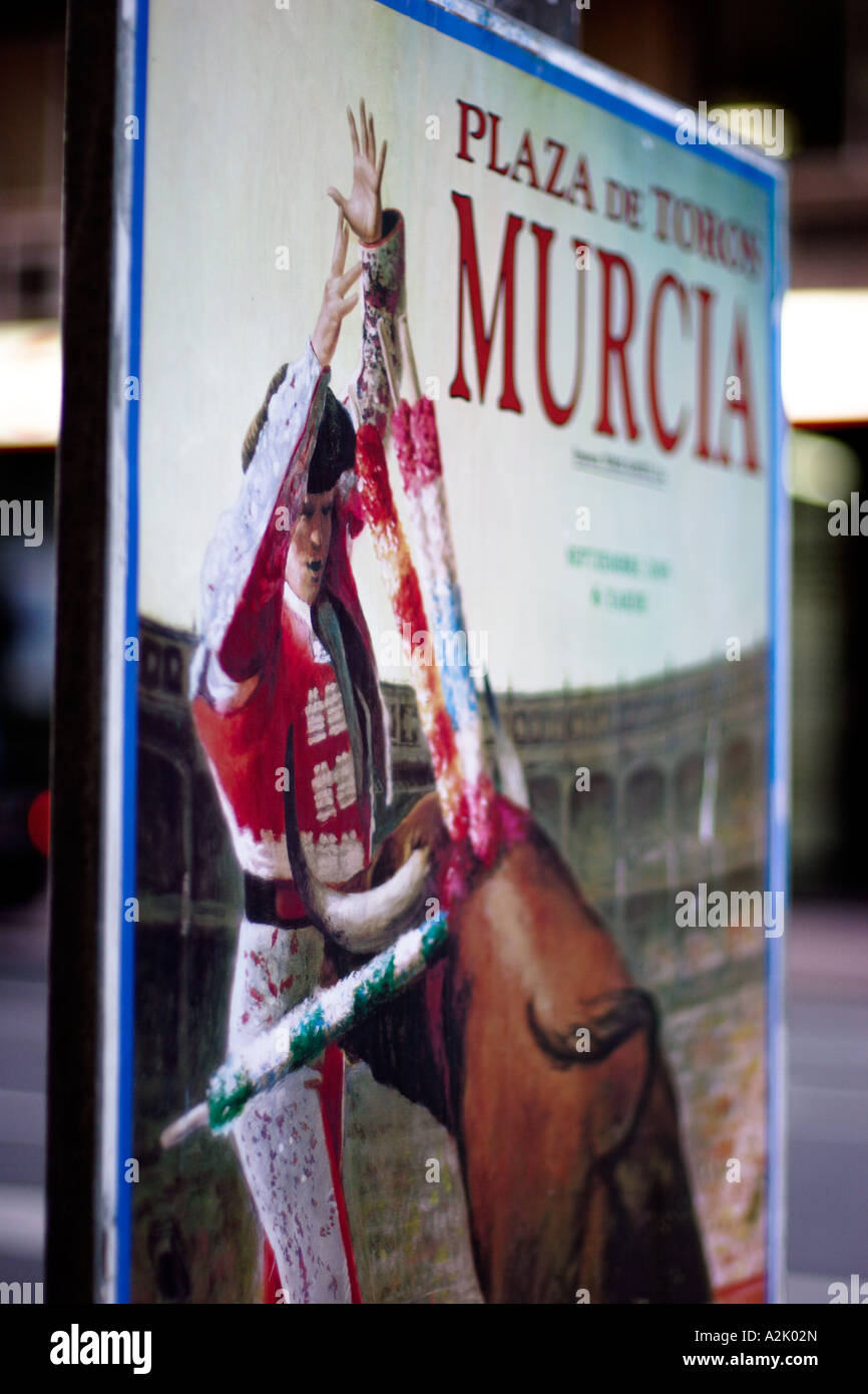 Bullfighting Spain Bullfight Poster Stock Photos & Bullfighting Spain ...