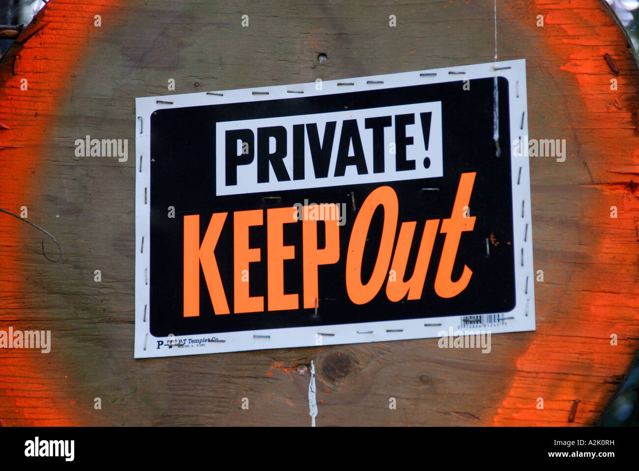 "Private Keep Out sign Stock Photo - Alamy