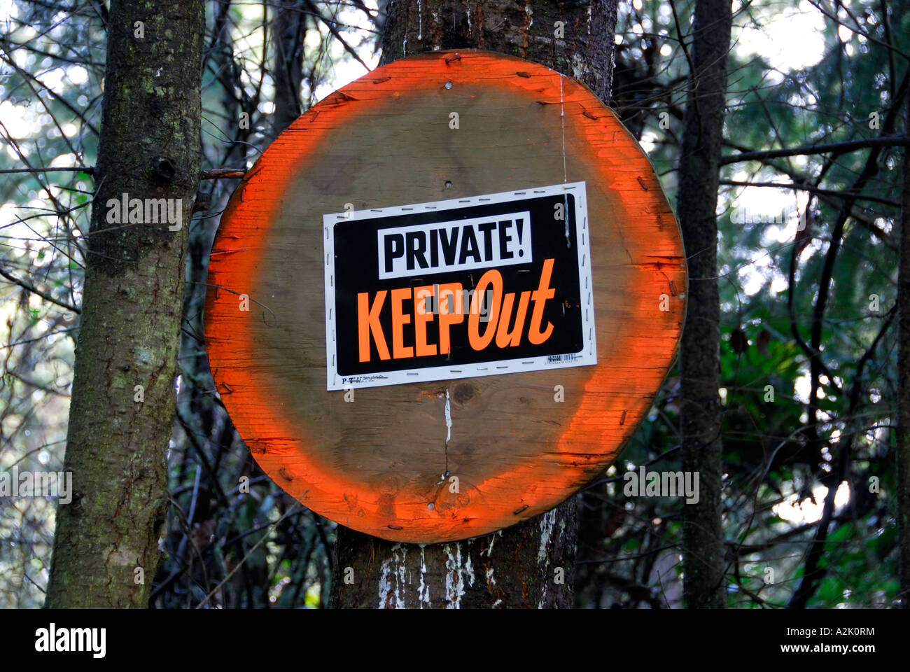 "Private Keep Out sign Stock Photo - Alamy