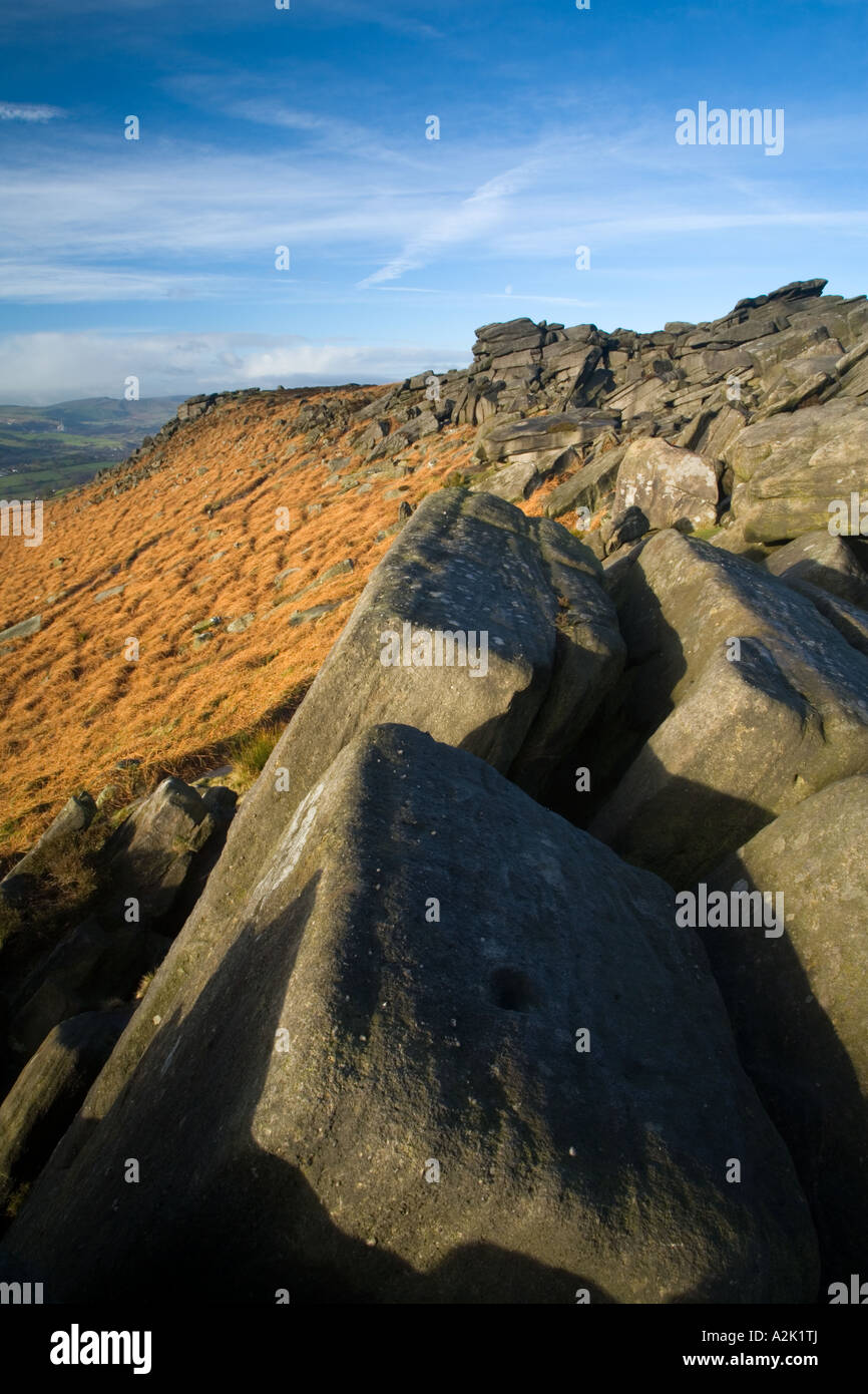 Higger Tor, Peak District UK Stock Photo - Alamy