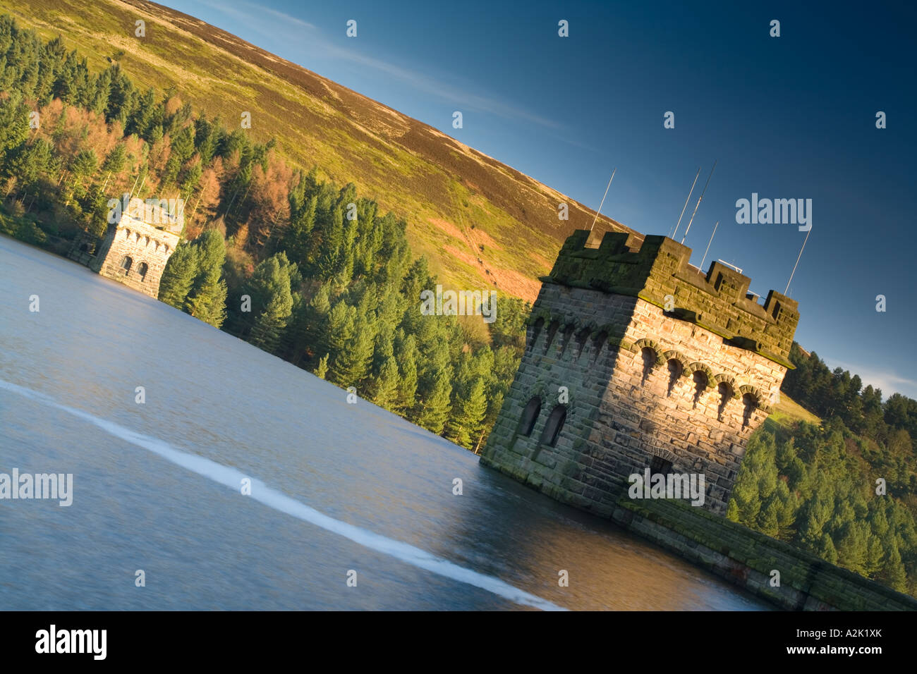 Derwent Reservoir Dam, Peak District National Park, England, UK, Europe ...
