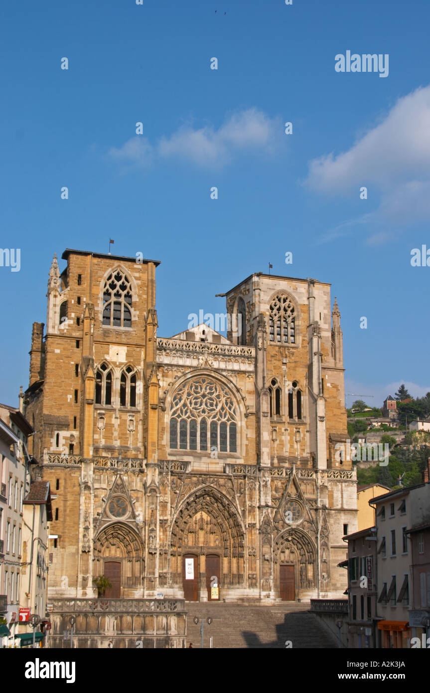 In Vienne, the Saint Maurice cathedral built between the 12th twelfth ...