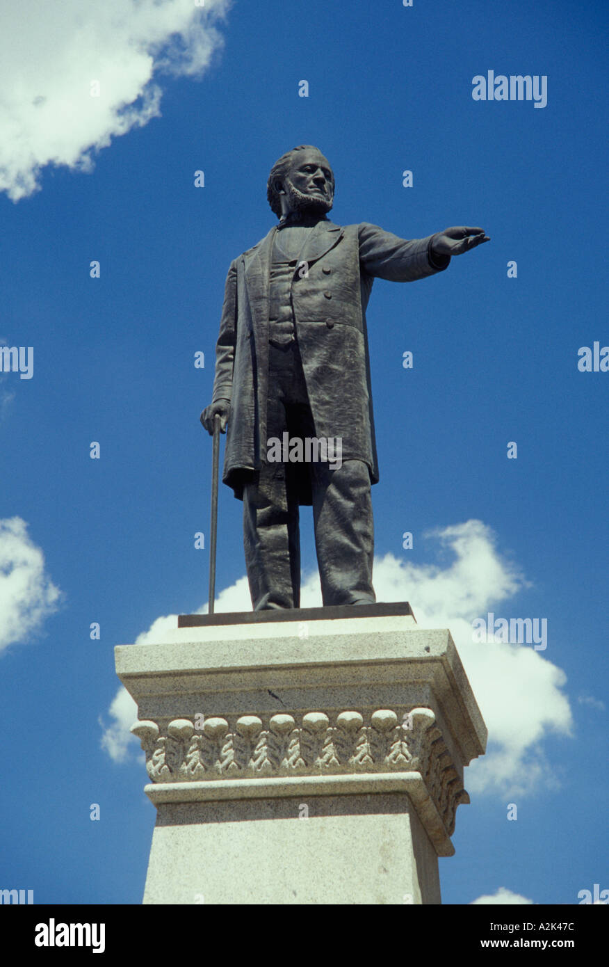 Statue brigham young temple square hi-res stock photography and images ...