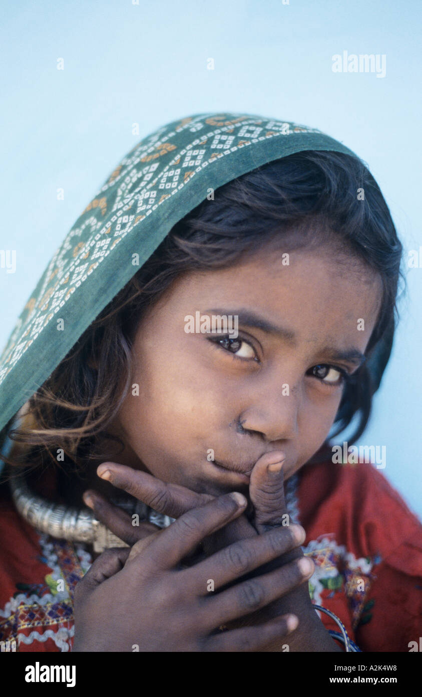 India, portrait of a girl in rural Gujarat Stock Photo - Alamy