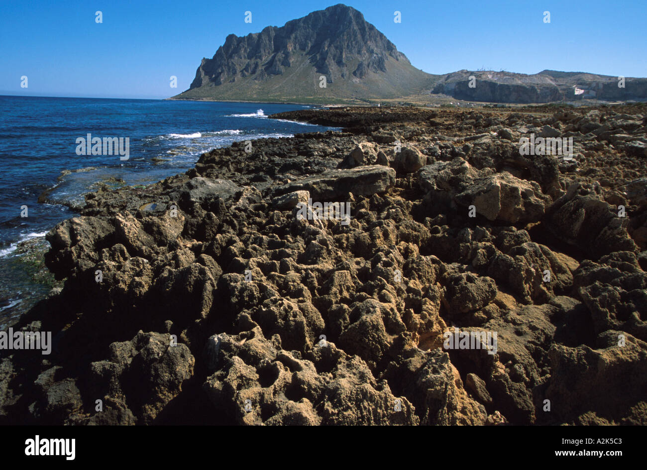 Natural reserve of monte cofano hi-res stock photography and images - Alamy