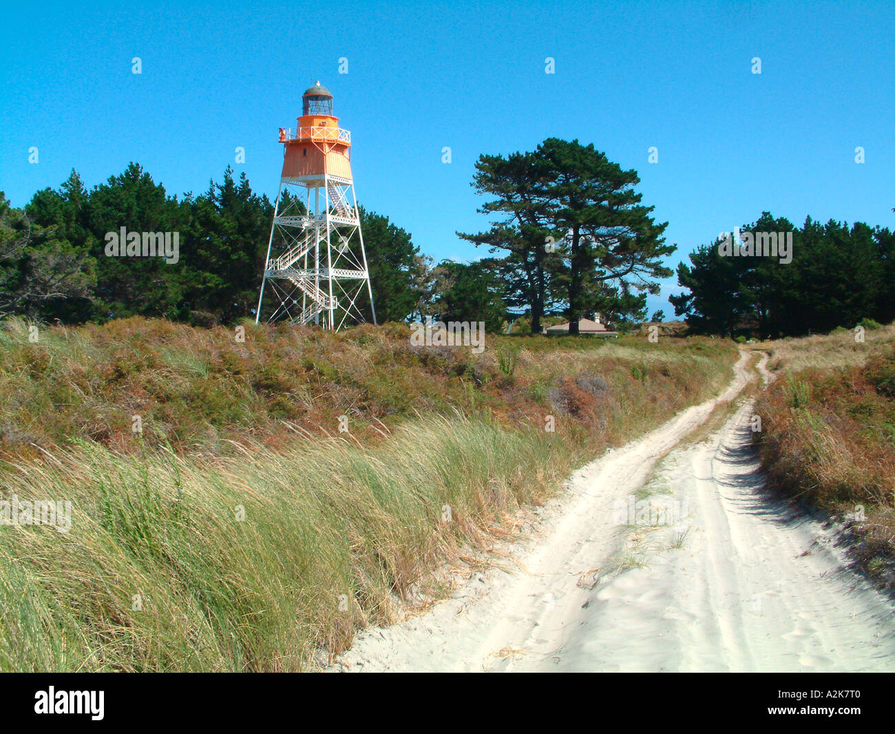Farewell spit lighthouse hi-res stock photography and images - Alamy
