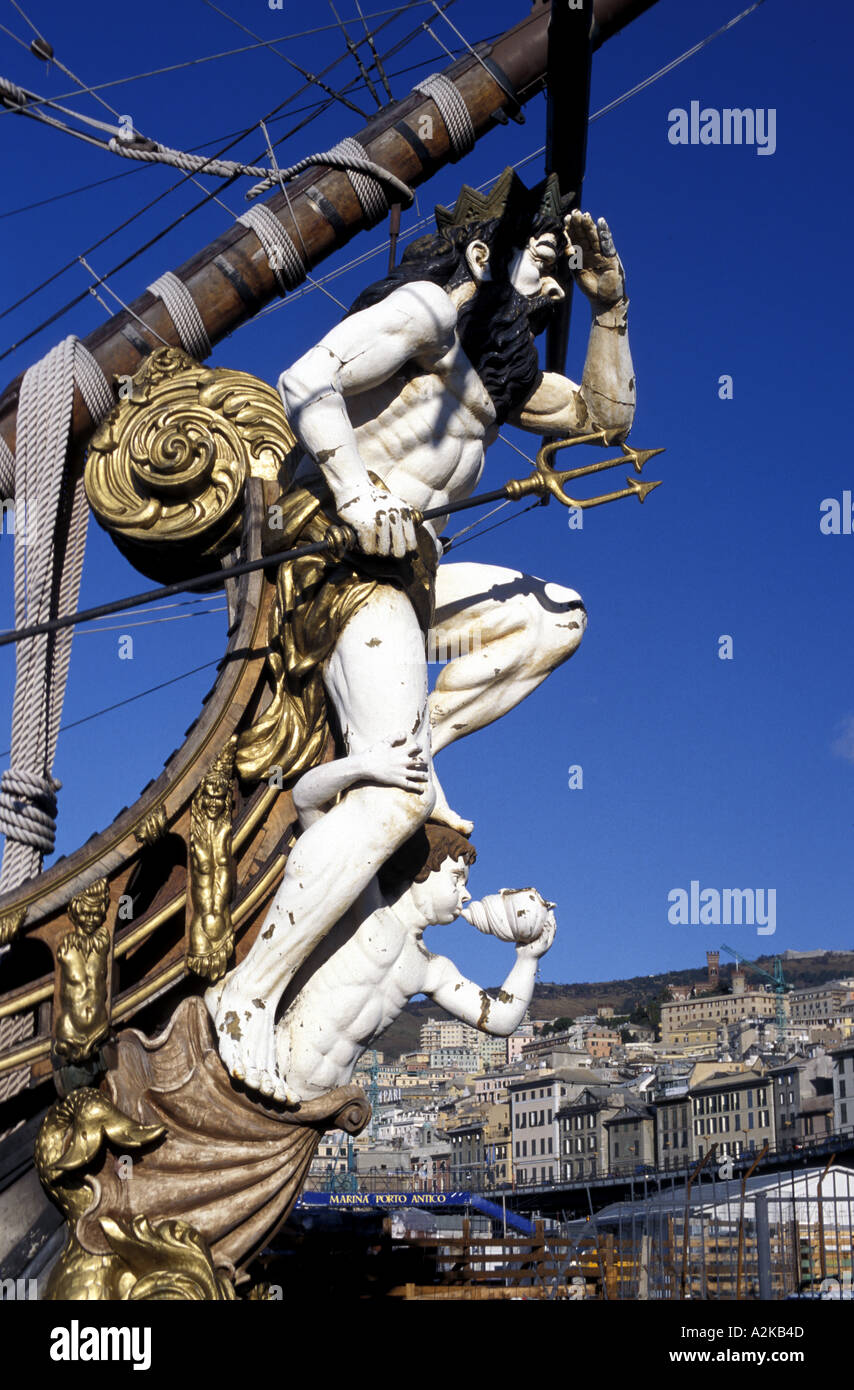 Neptune galleon figurehead hi-res stock photography and images - Alamy
