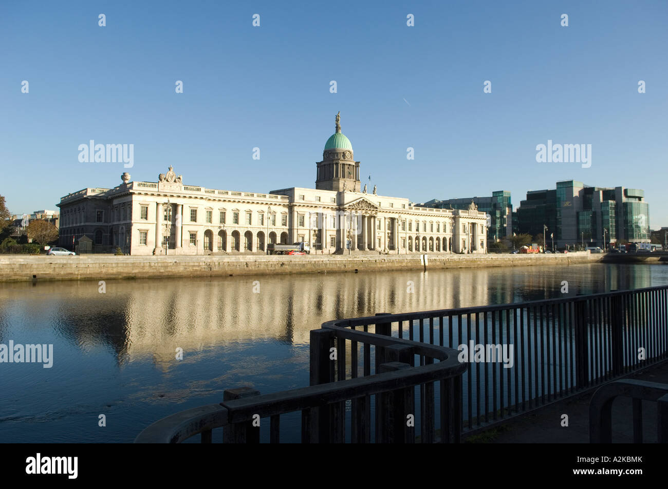 Custom House Dublin Stock Photo - Alamy