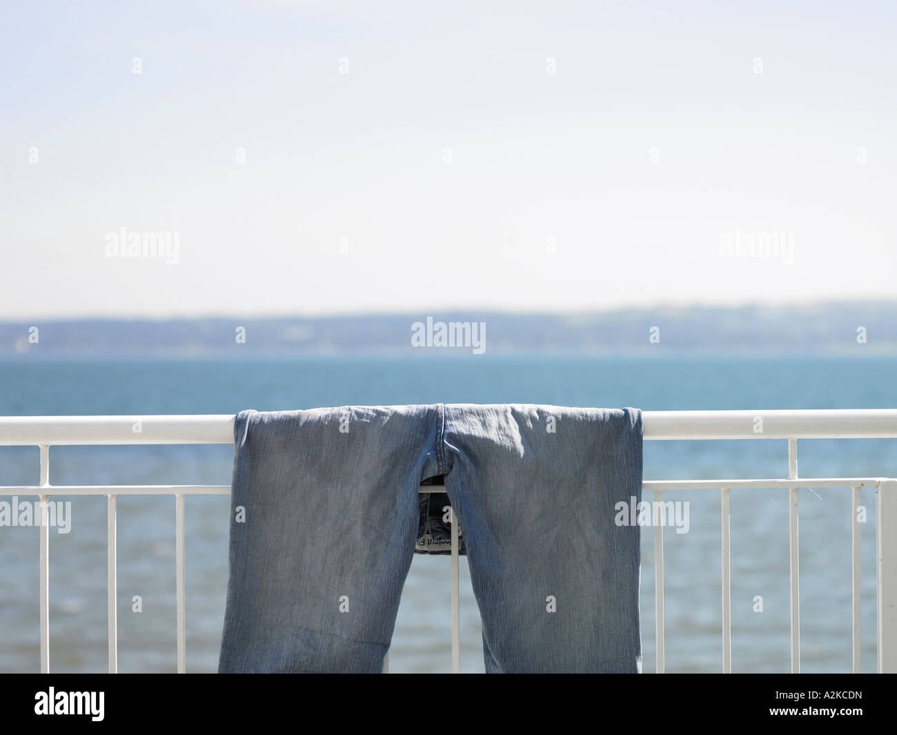 Hanging railing railings drying hi-res stock photography and images - Alamy