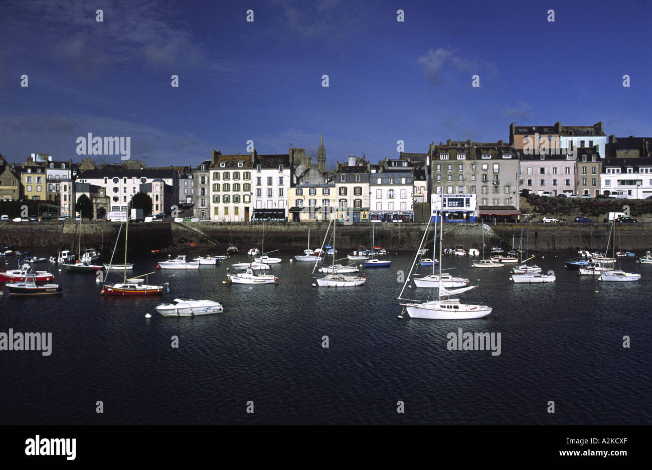 Douarnenez Harbour Brittany France Stock Photo - Alamy