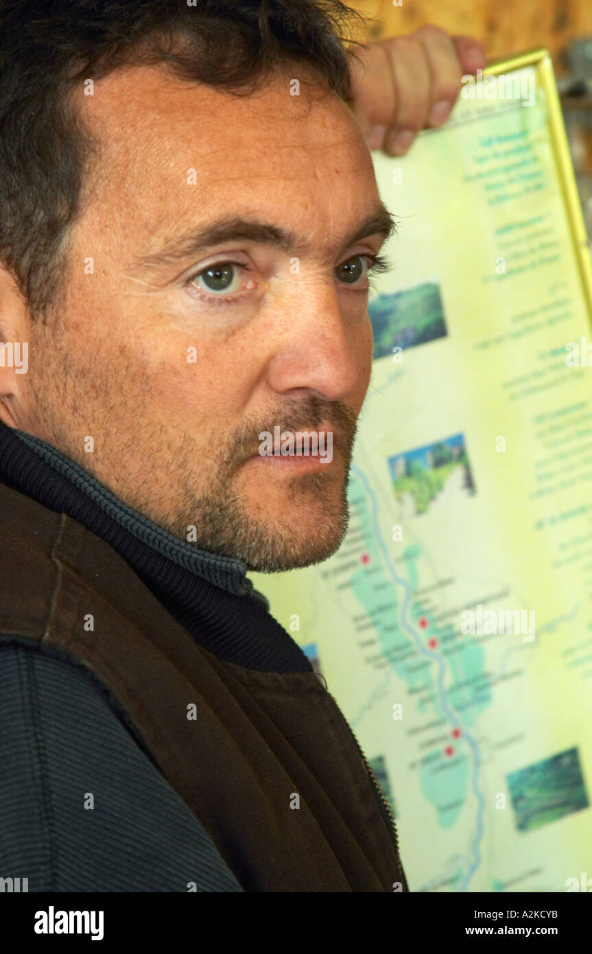 Yves Cuilleron, owner and winemaker. Domaine Yves Cuilleron, Chavanay ...