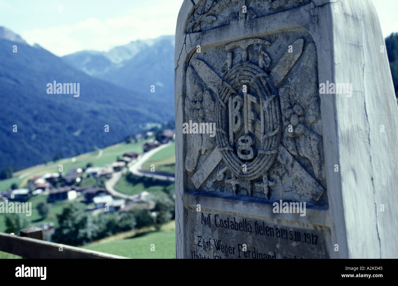 Austro Hungarian cemetery Stock Photo - Alamy