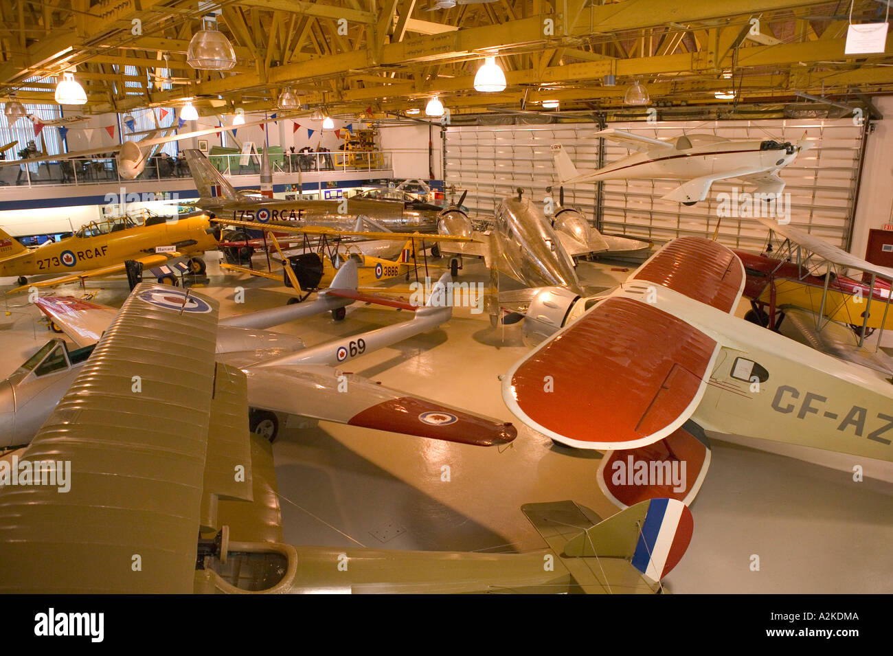 Canada, Alberta, Calgary: Aero Space Museum of Calgary, Interior ...