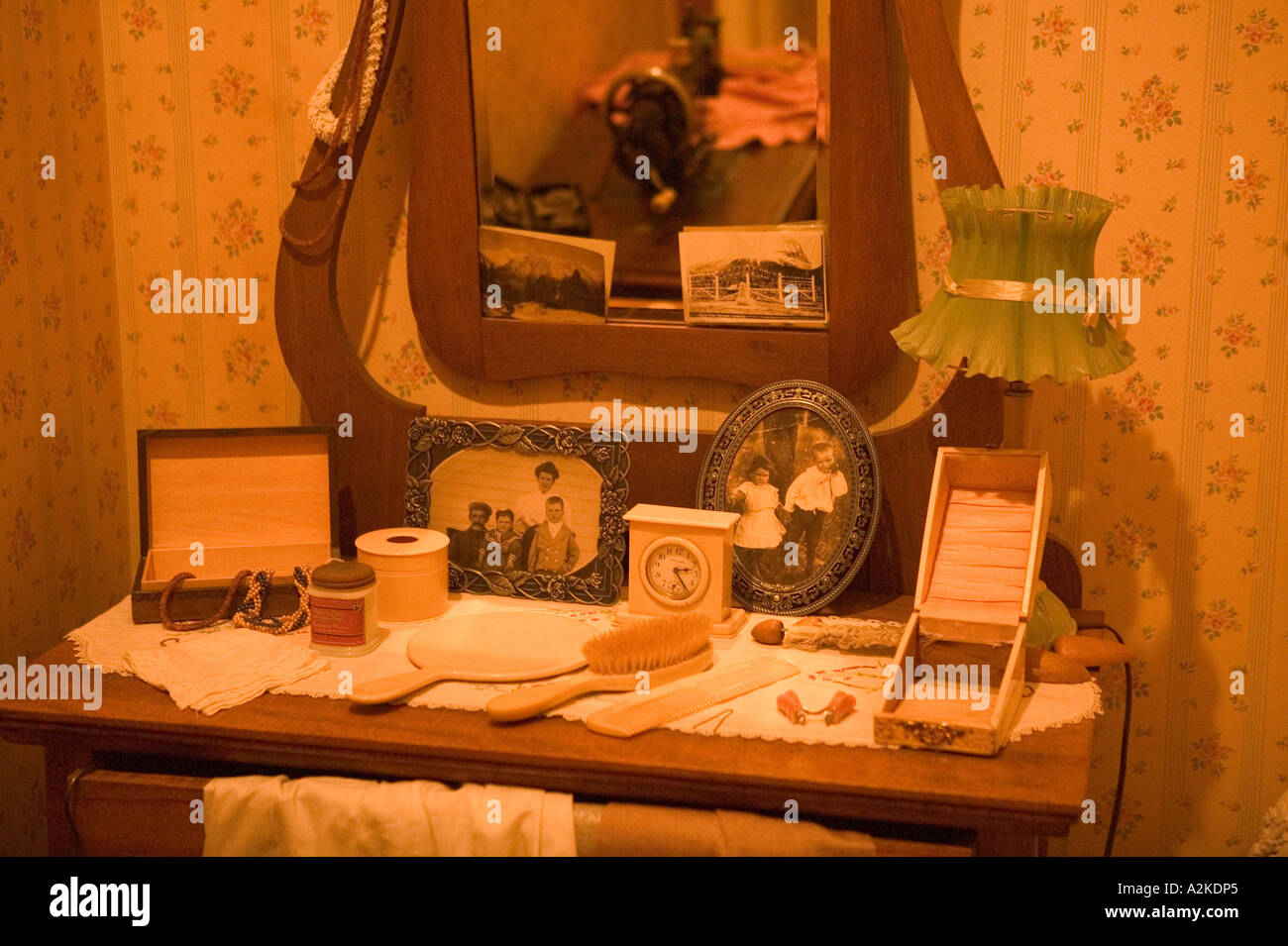 Canada, Alberta, Calgary: Fort Calgary Historic Park, 1920's House ...
