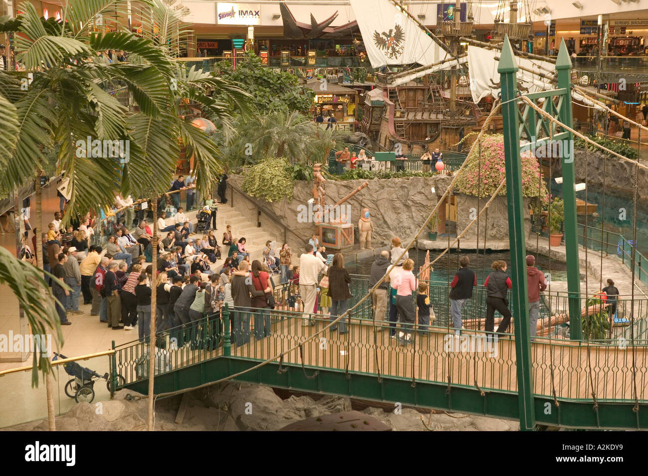 Canada, Alberta, Edmonton: West Edmonton Mall (World's Largest), Deep ...