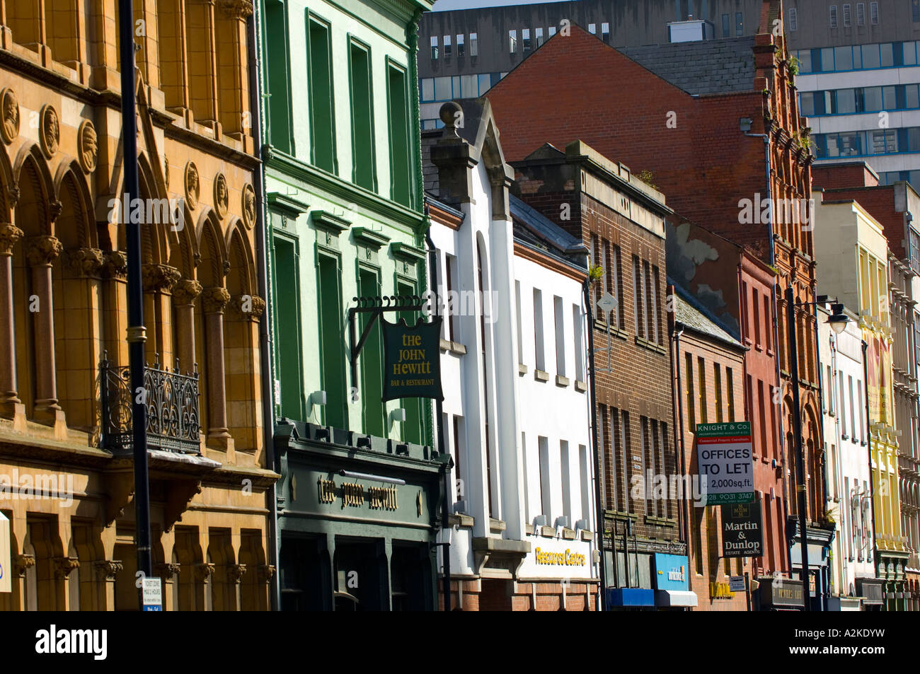 Belfast architecture, Donegall Street Stock Photo - Alamy