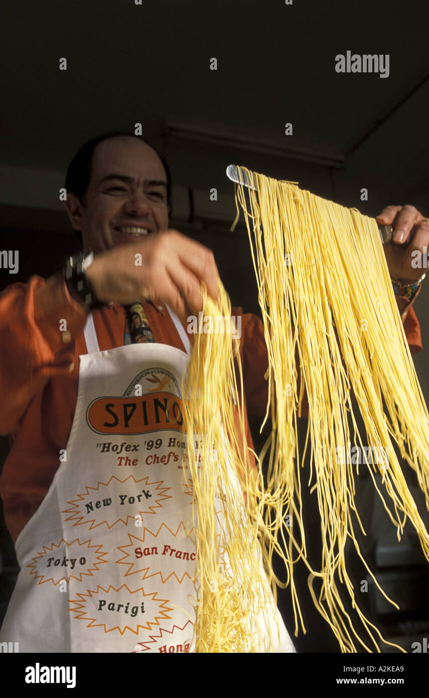 Preparation of the pasta Stock Photo - Alamy