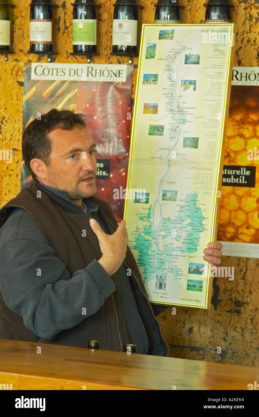 Yves Cuilleron, owner and winemaker. Domaine Yves Cuilleron, Chavanay ...