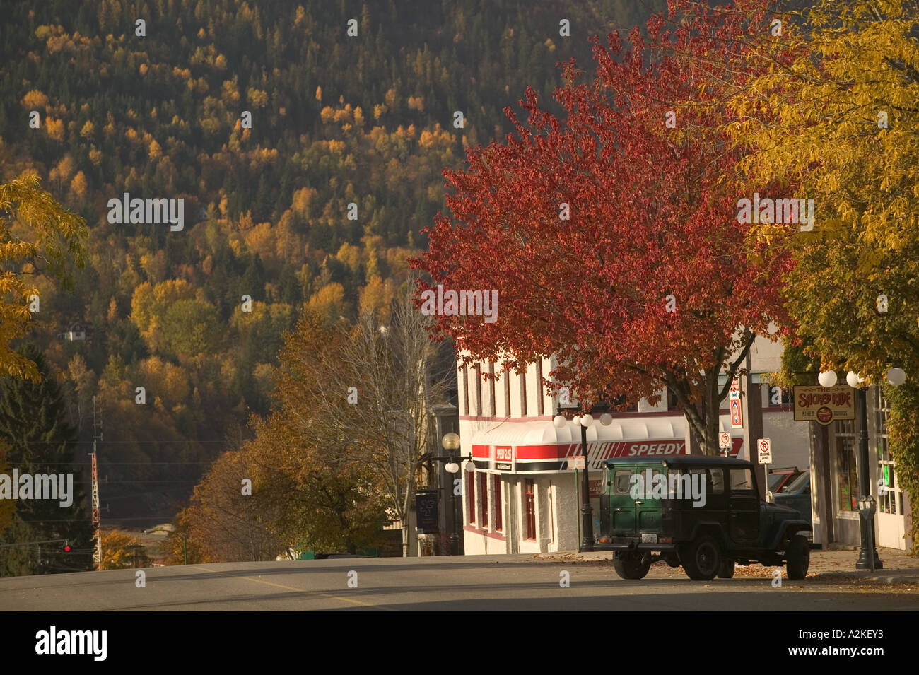 Canada british columbia nelson autumn hi-res stock photography and ...