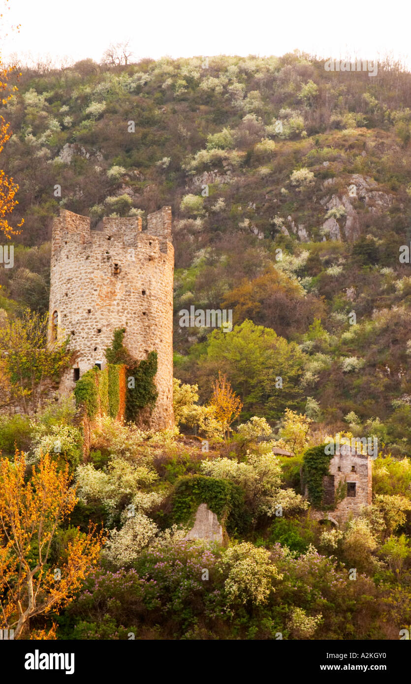 Tournon castle hi-res stock photography and images - Alamy