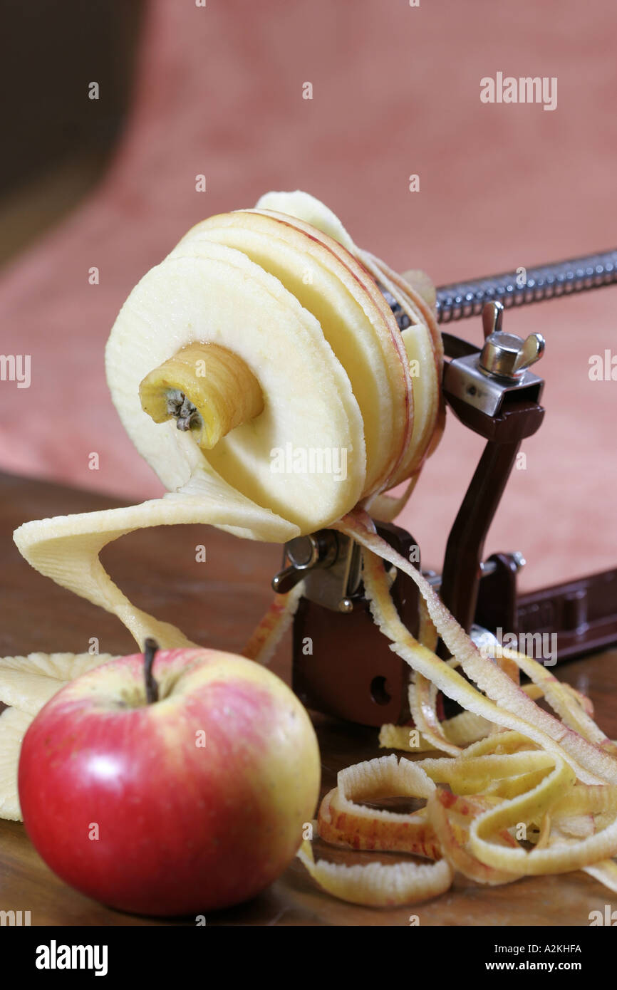 Fruit peeling machine hi-res stock photography and images - Alamy