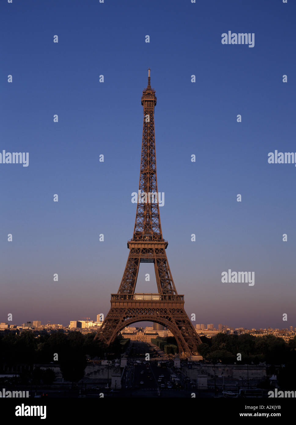 Europe, France, Paris. Eiffel Tower (Medium Format Stock Photo - Alamy