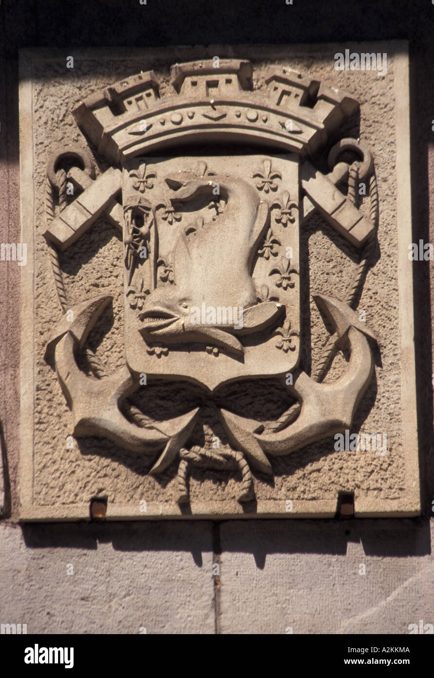 France close up crest hi-res stock photography and images - Alamy