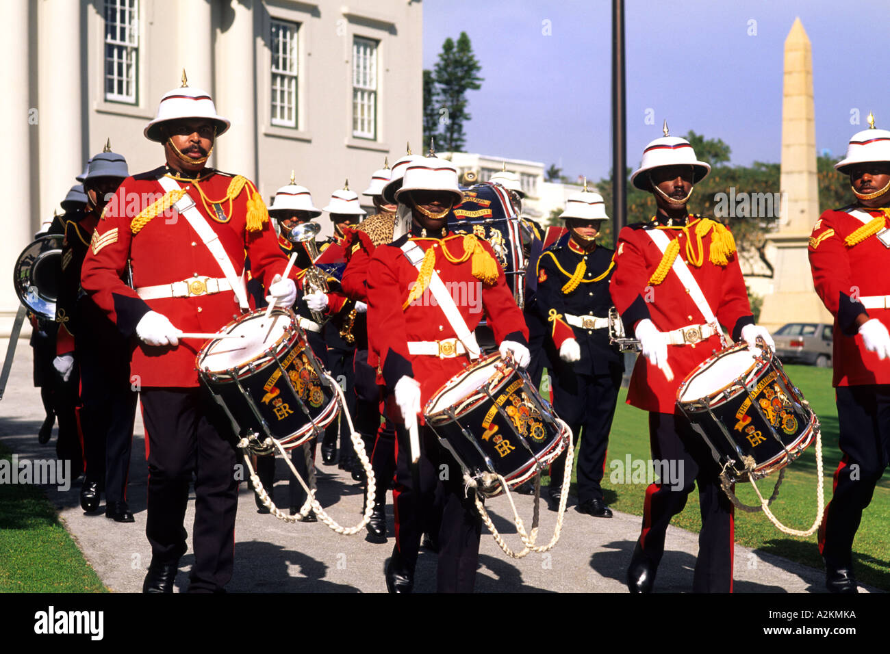 Welcome to Bermuda Colorful Marching Regiment Band at Government House ...