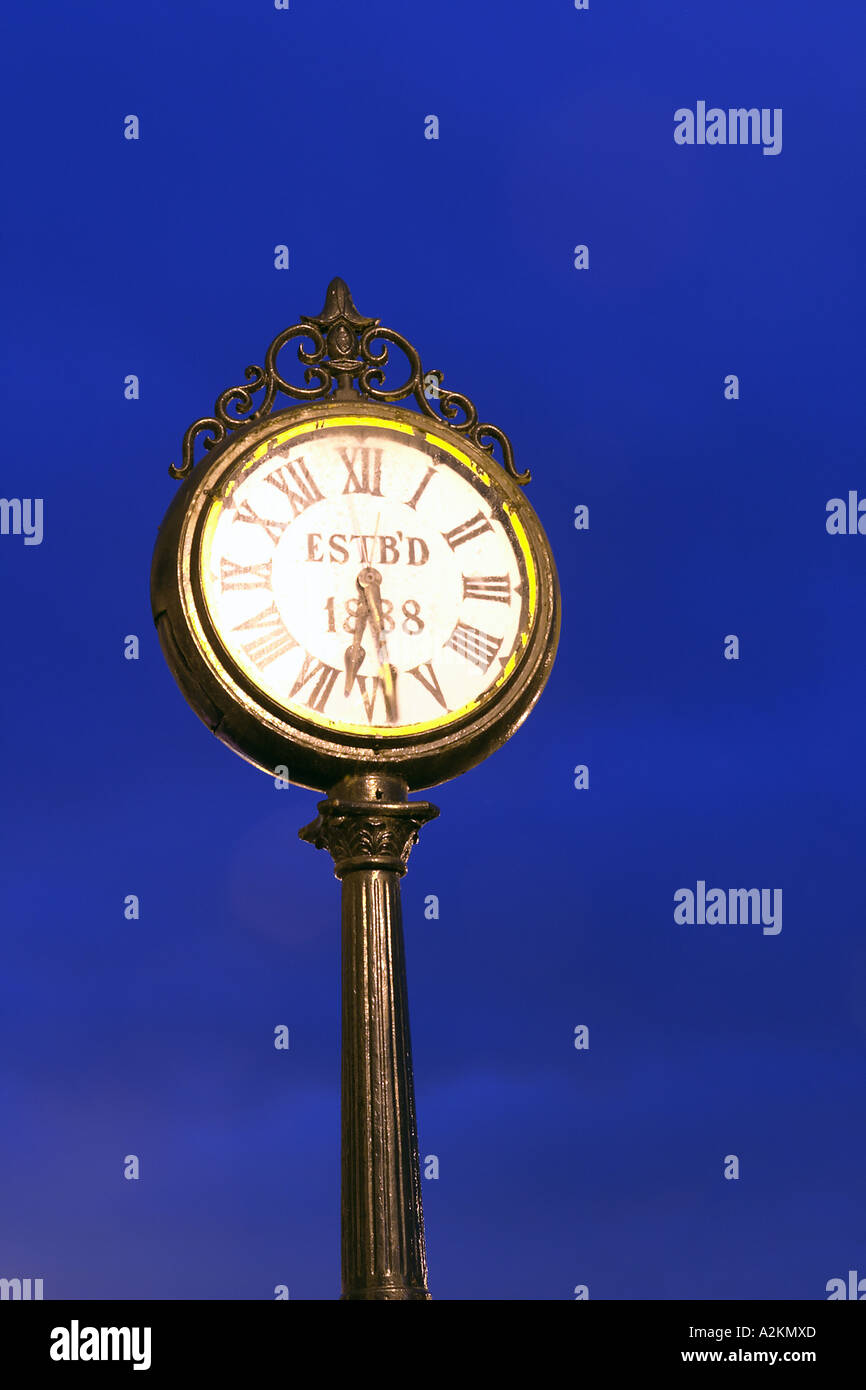 City of Snohomish town clock commemorating the incorporation of ...