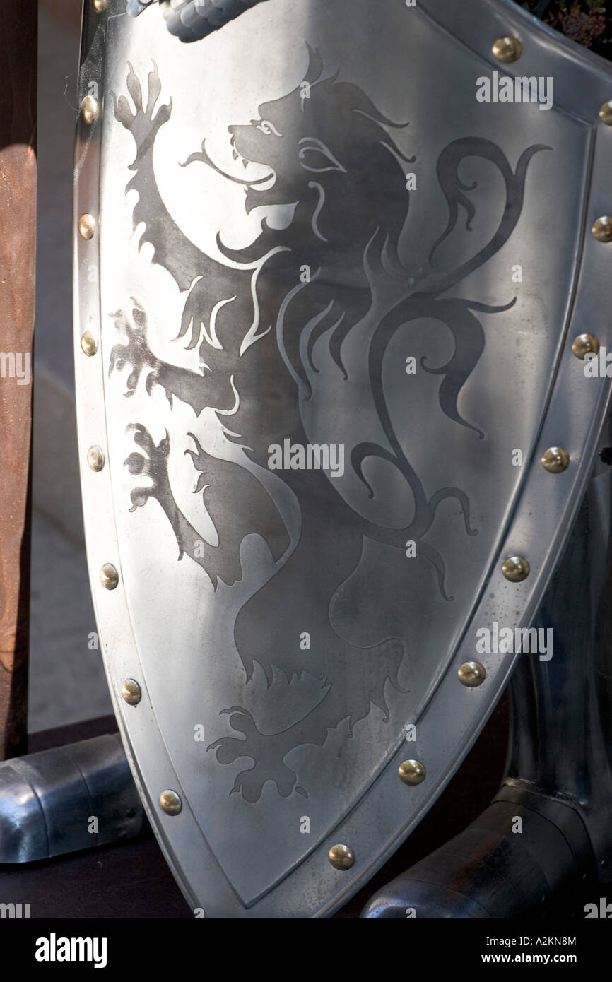 Shield Normandy France Europe Stock Photo - Alamy