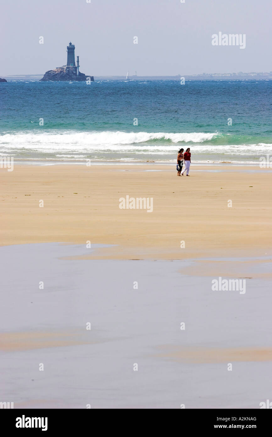La Baie des Trépassés Cap Sizun and Point du Raz lighthouse Bretagne ...