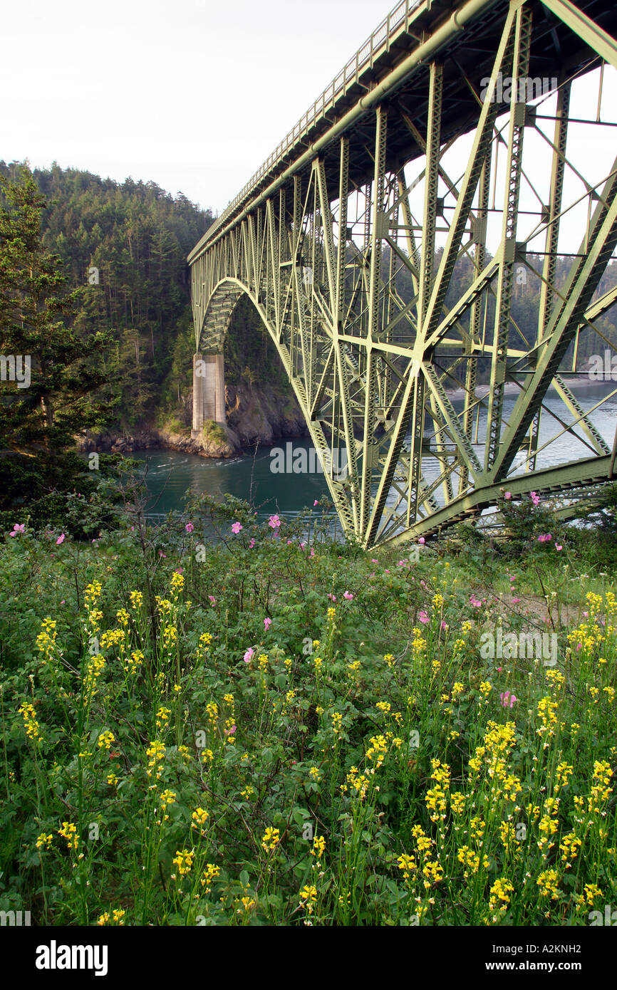 Deception Pass Bridge Deception Pass State Park Island County Skagit ...