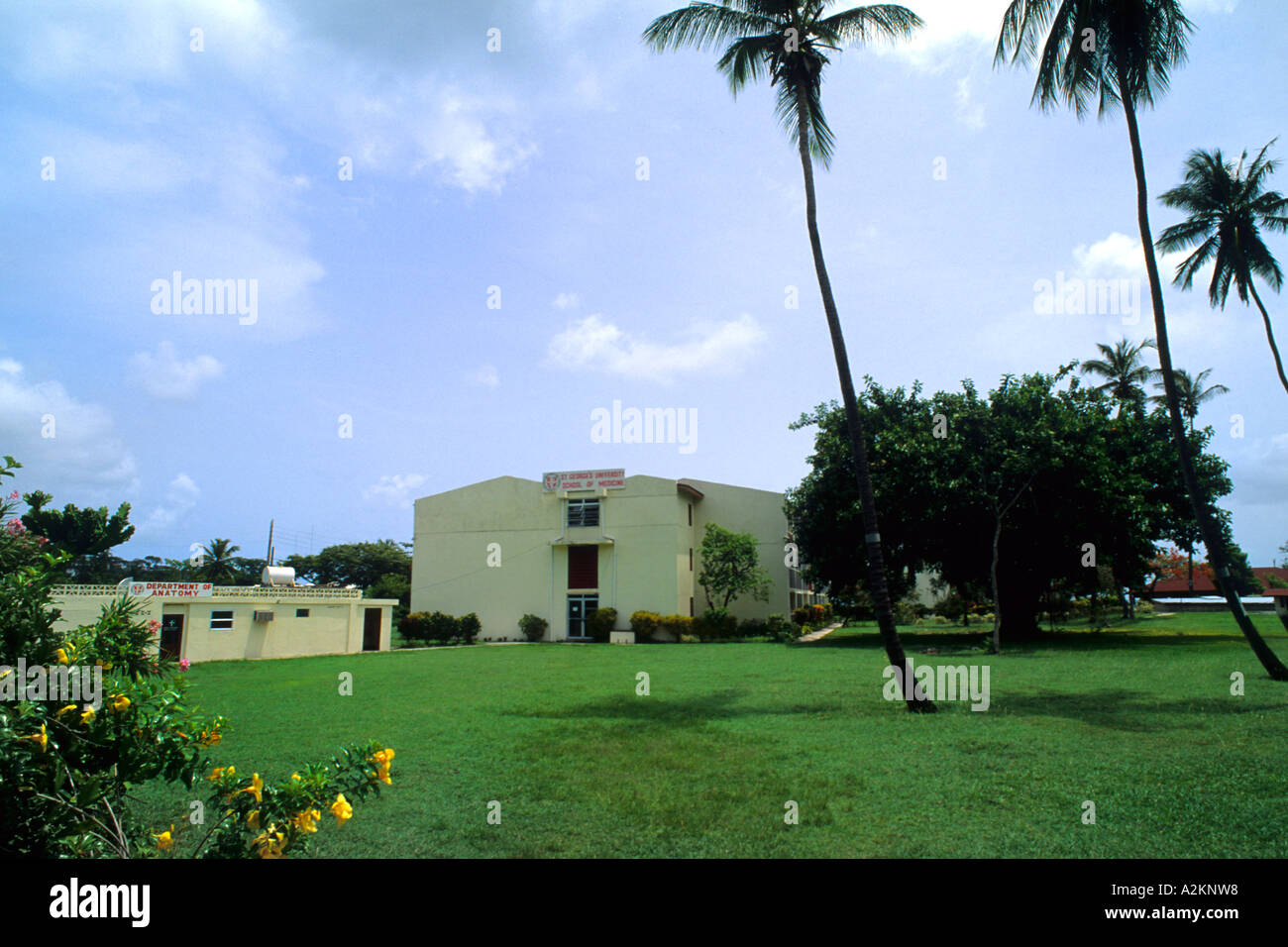 St Georges Medical School where US students were rescued during bombing ...