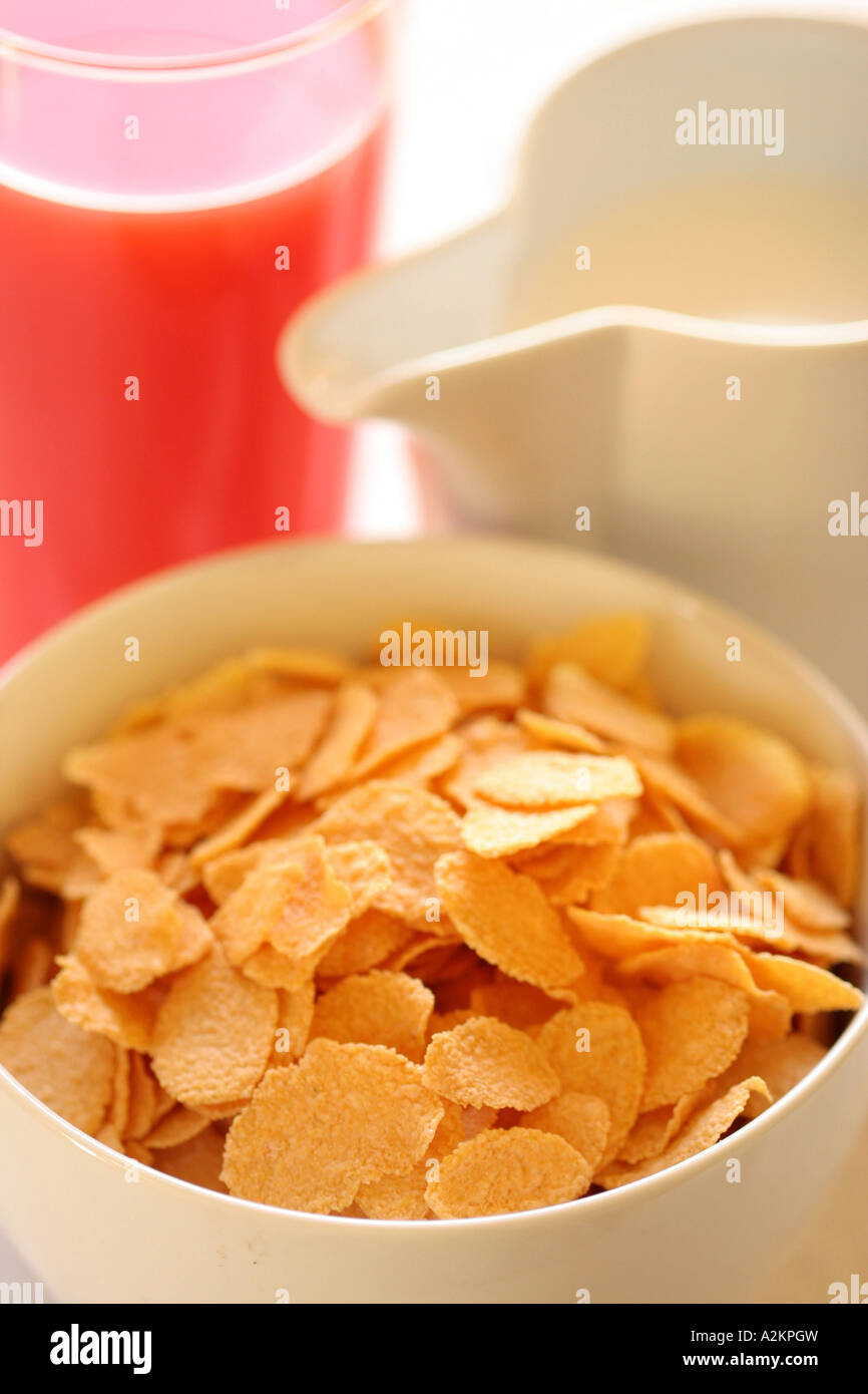 Corn flakes Italy Stock Photo - Alamy