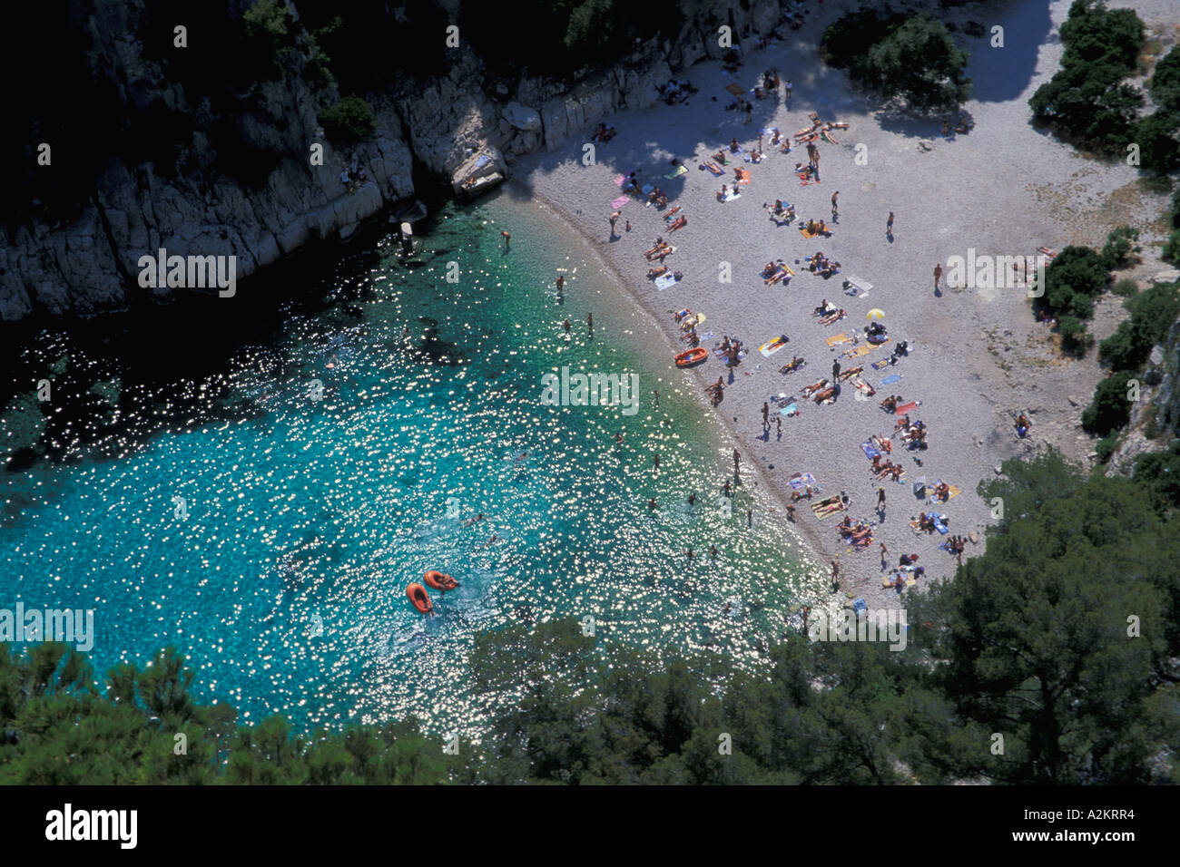 EU, France, Provence, French Riviera Coast, Mediterranian Sea Stock ...