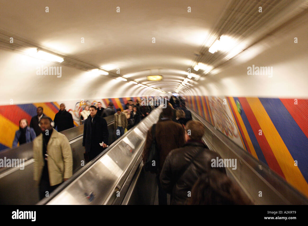 Paris metro rush hour hi-res stock photography and images - Alamy