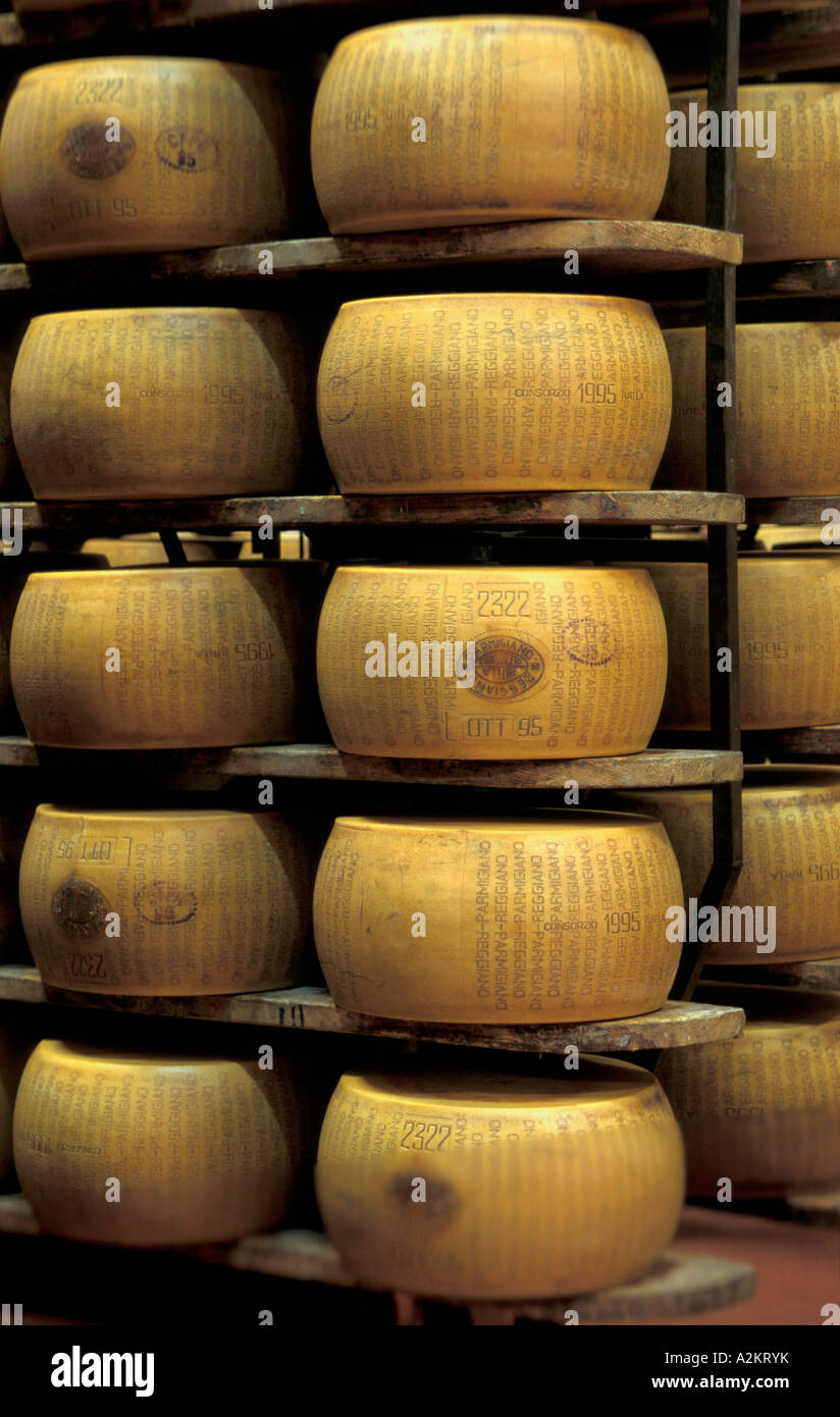 Parmigiano Reggiano cheese Italy Stock Photo - Alamy